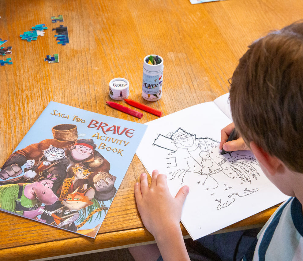 Saga 2 Activity Book – Brave Books