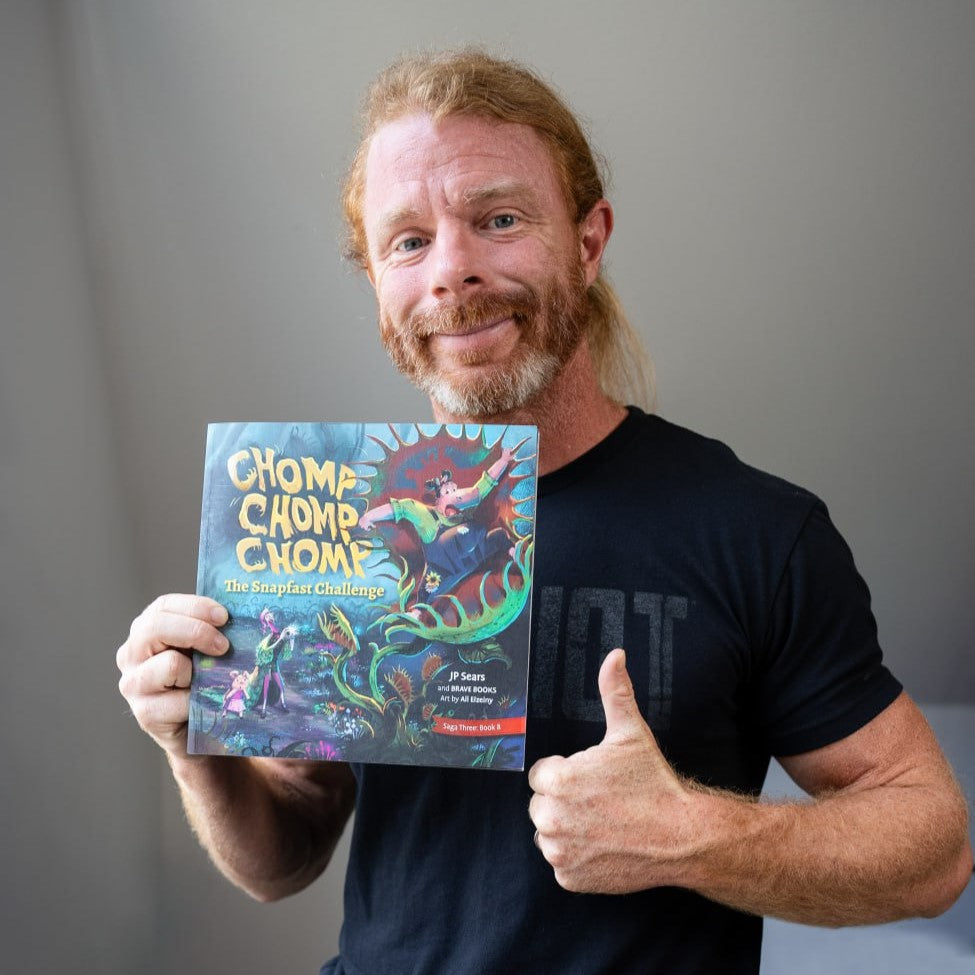 Chomp Chomp Chomp - The Snapfast Challenge by JP Sears – Brave Books