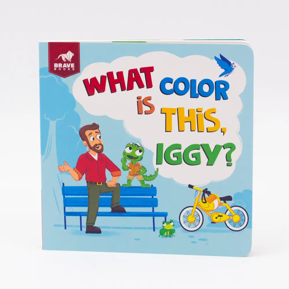 What Color is This, Iggy? Board Book – Brave Books